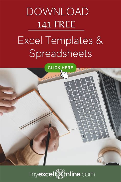 101 Free Excel Templates Myexcelonline Excel Templates Excel