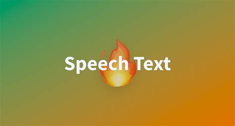 Speech Text A Hugging Face Space By Jayabalambika