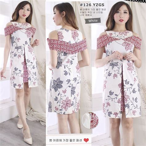 Dress Batik Dress Batik Modern Dress Batik Sabrina Dress Batik