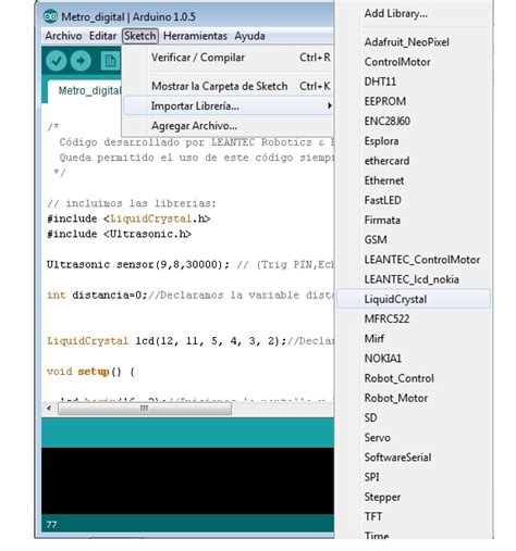 Como Hacer Un Metro Digital Con Arduino Leanteces