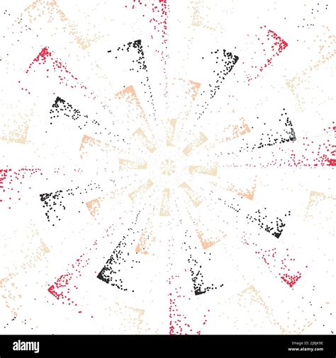 Noise Gradient Swirl Algorithm Example Implementation Illustration