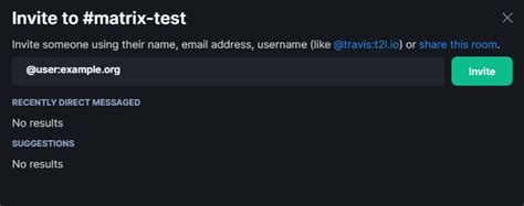 inviting by mxid in the new invite dialog is very unreliable · issue 13064 · element hq element