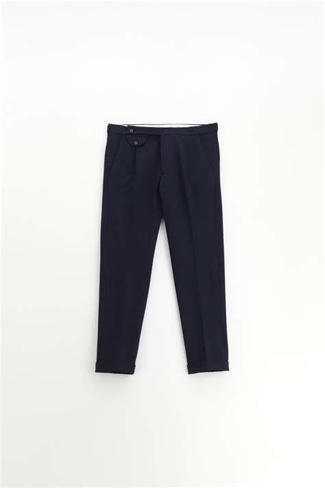 Calça Clássica Azul Imperial Fw25 Ovelha Negra Premium