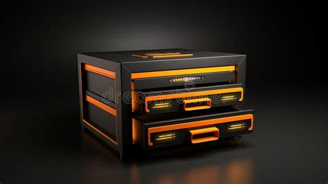 Security Server Small Yet Powerful Stock Illustration Illustration Of