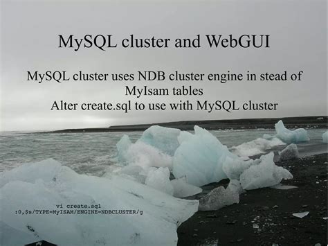 Mysql Replication And Cluster Ppt