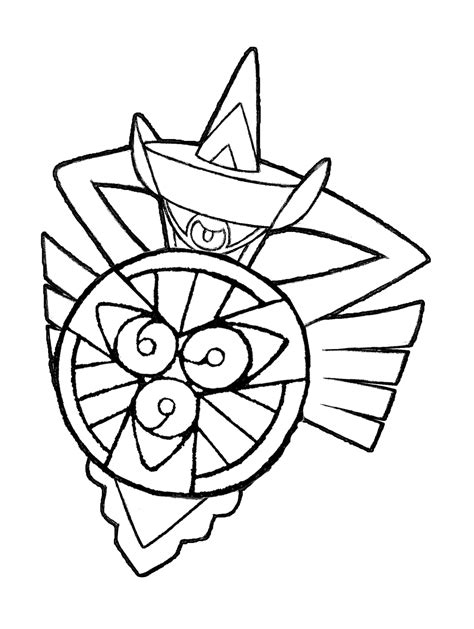 681 Aegislash Shield Forme By Realarpmbq On Deviantart
