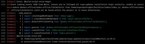 Expo Updates With Expo Router On Sdk 48 Execution Failed For Task