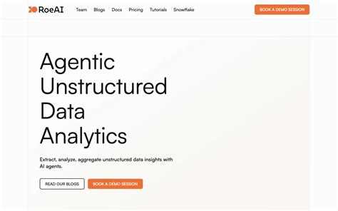 unlock insights with roe ai advanced analytics for unstructured data navto ai