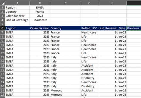 Using Filter And Sequence To Pull Values Based On Multiple Criteria Rexcel
