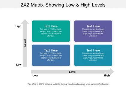 2x2 Matrix SlideTeam