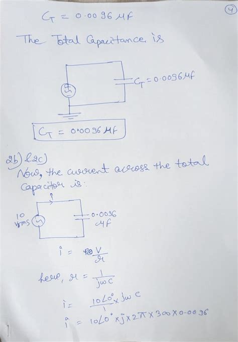 Solved For The Given Circuit Determine The Following Parameters