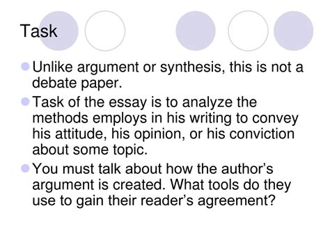 PPT The Rhetorical Analysis Essay PowerPoint Presentation Free Download ID