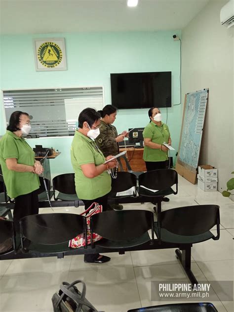 Army Joins The Month Long Holy Rosary Celebration