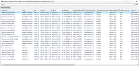 Practical Purview Replacing Purview Retention Labels With Powershell Practical365