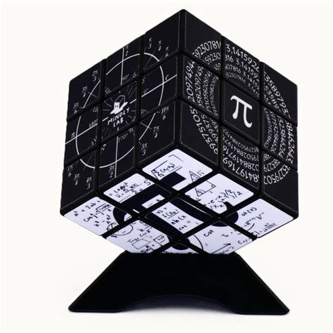 Pi Puzzle Cube Math 3x3 Geeky Science Decorative Puzzle For