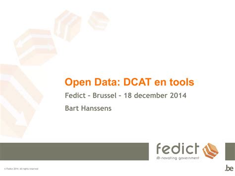 Open Data Dcat En Tools Ppt
