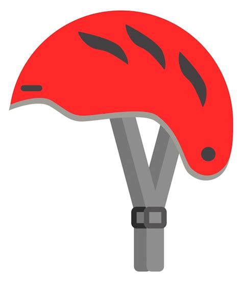 안전 자전거 헬멧 색상 아이콘 자전거 보호 흰색 배경에 고립 프리미엄 벡터