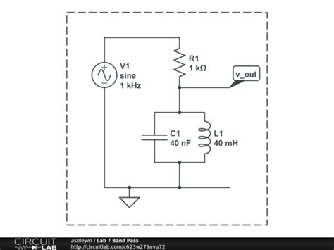 Lab 7 Band Pass CircuitLab