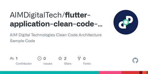 Github Aimdigitaltechflutter Application Clean Code Architecture Aim Digital Technologies