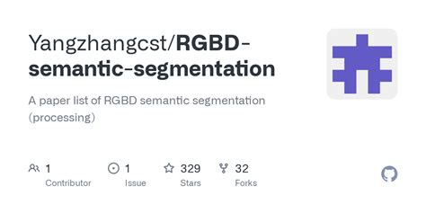 GitHub Yangzhangcst RGBD Semantic Segmentation A Paper List Of RGBD Semantic Segmentation