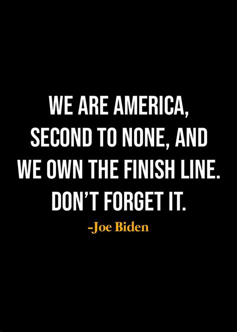 Joe Biden Quotes Poster Picture Metal Print Paint By Klip