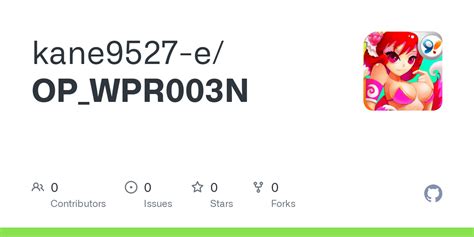 Github Kane9527 Eopwpr003n