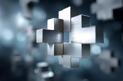 Exploring The Depths Of Digital Transformation And Innovation Through Abstract 3d Cubes In