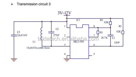 Taidacent XKT Wireless Power Supply Chip Efficient Charging