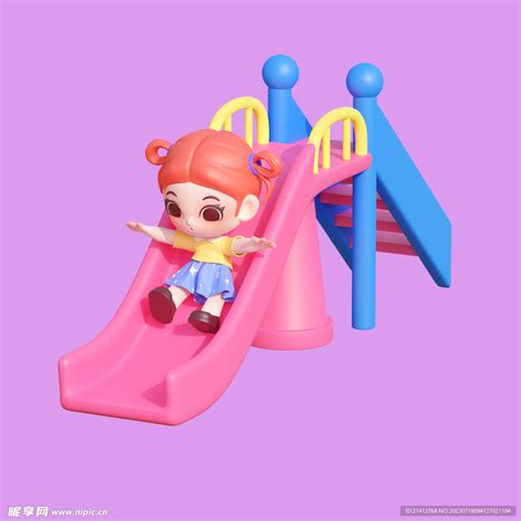 3d动画女孩 设计图 动漫人物 动漫动画 设计图库 昵图网