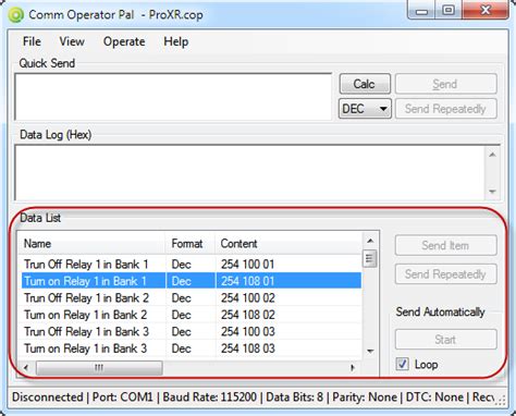 Comm Operator Pal Freeware Serial Port Tool