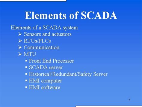 SCADA SYSTEM CLASSIFICATION Introduction SCADA Supervisory Control