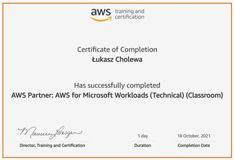 Łukasz Cholewa On Linkedin Aws Microsoft
