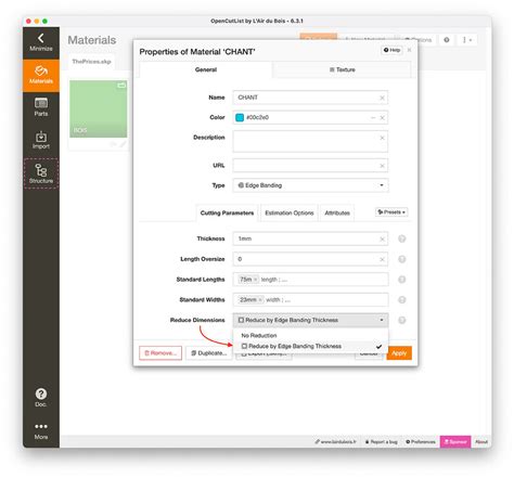 Opencutlist Edgebanding Export Issue Extensions Sketchup Community