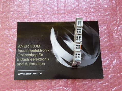 Beckhoff EL2024 4 Channel Digital Output Terminal EtherCAT Andre Ertel ANERTKOM Industrial