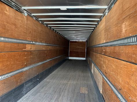 2008 Utility 53x102 Dry Van Trailer Wood Walls Aluminum Roof Roll