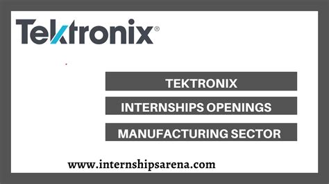 Tektronix Internship In 2024 Updated Prospects Internships Arena