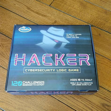 Thinkfun Hacker Cybersecurity Logic Game Solo Puzzle Mensa Stem