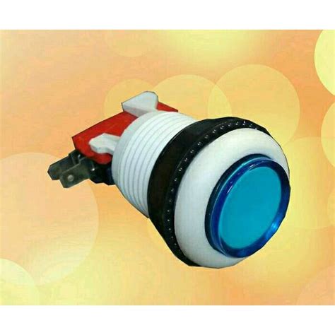 Jual SWITCH PUSH ON TOMBOL DINGDONG 30MM BIRU Shopee Indonesia