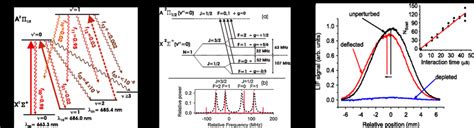 A The Vibrational Energy Structure Of Srf Molecules And The Download Scientific Diagram