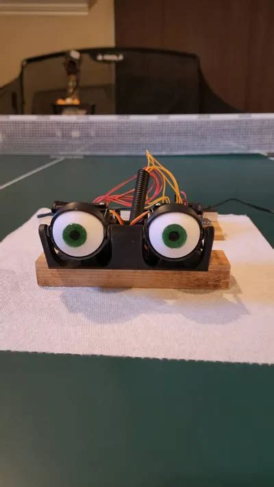 Animatronic Eyes Compact With Arduino By Morgan Manly Makerworld
