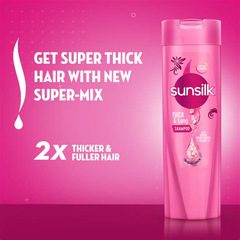 Sunsilk Shampoo Thick And Long 360ml Highfypk