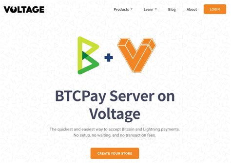 btcpay store on voltage s btcpay server