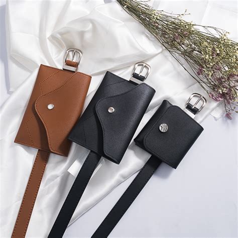 Badu Bg Нови малки чанти за кръста Дънки с колан Дамска чанта от изкуствена кожа Чанта през рамо