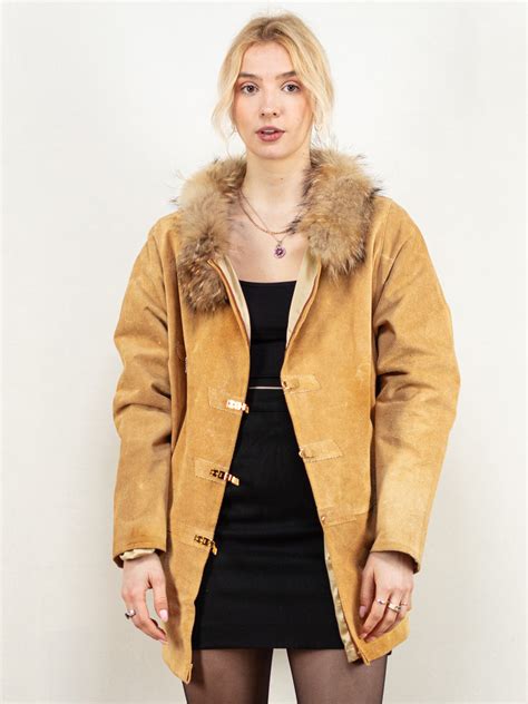 Online Vintage Store 70s Women Suede Jacket Northern Grip Northerngrip