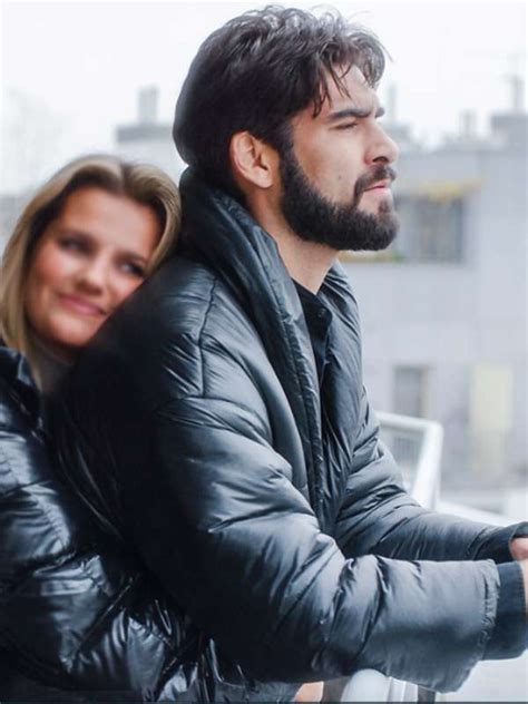 Love Sex And Pandemic 2022 Leonardo Marques Black Puffer Jacket