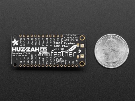 Adafruit Huzzah32 Esp32 Feather Board Elmwood Electronics