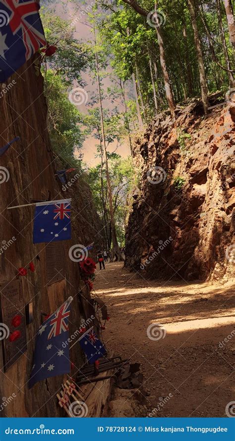 Hellfire Pass On The Notorious Burma To Thailand Death Railway Where