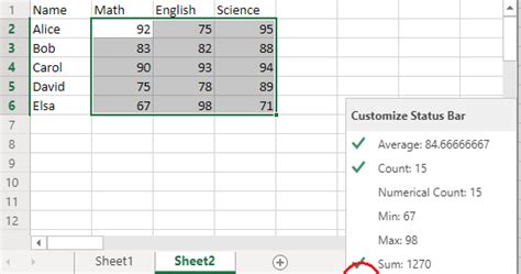Excel Automatic Calculation