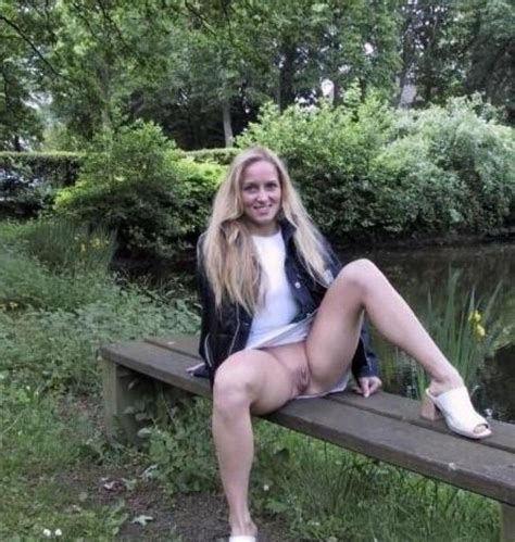 Outdoors Without Panties