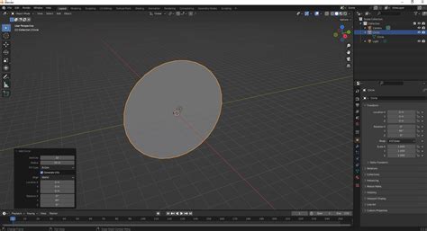 Creating A Circle Mesh Collider For Unity Using Blender Stack Overflow